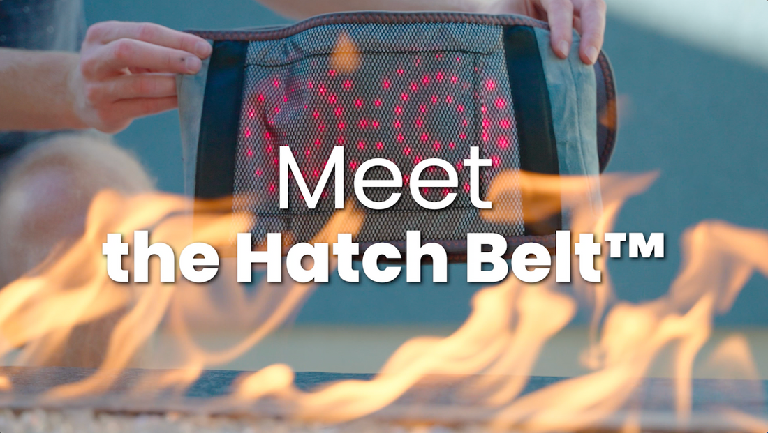 The Hatch Belt™ | Harness 3 Therapies for Back Pain